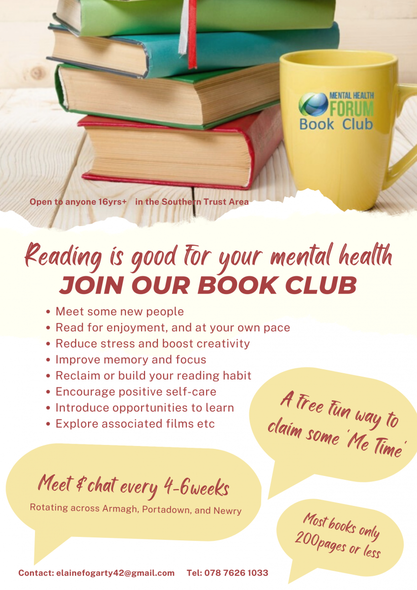 Mental Health Forum Book Club - Stronger Together Northern Ireland